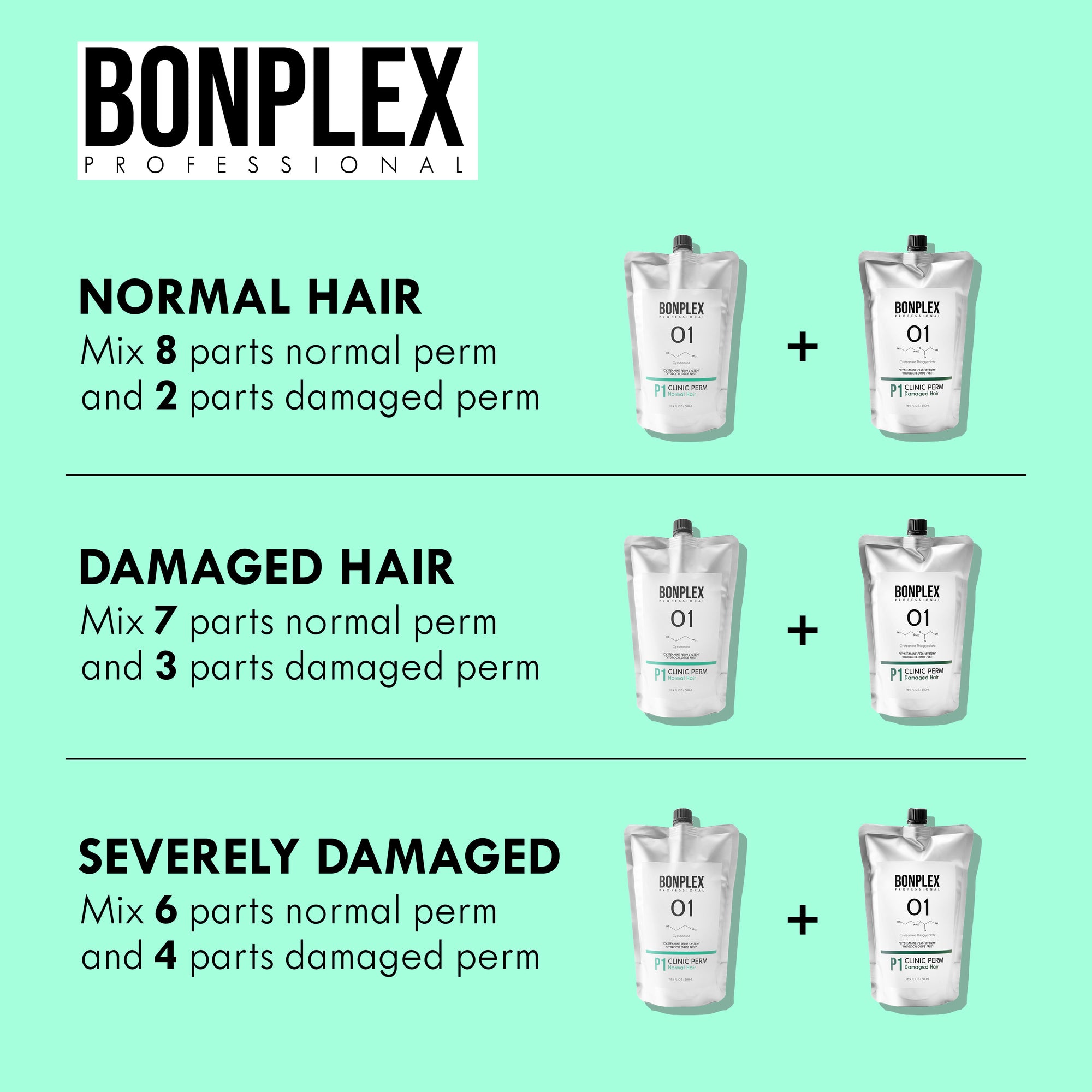Bonplex Clinic Perm for Normal Hair